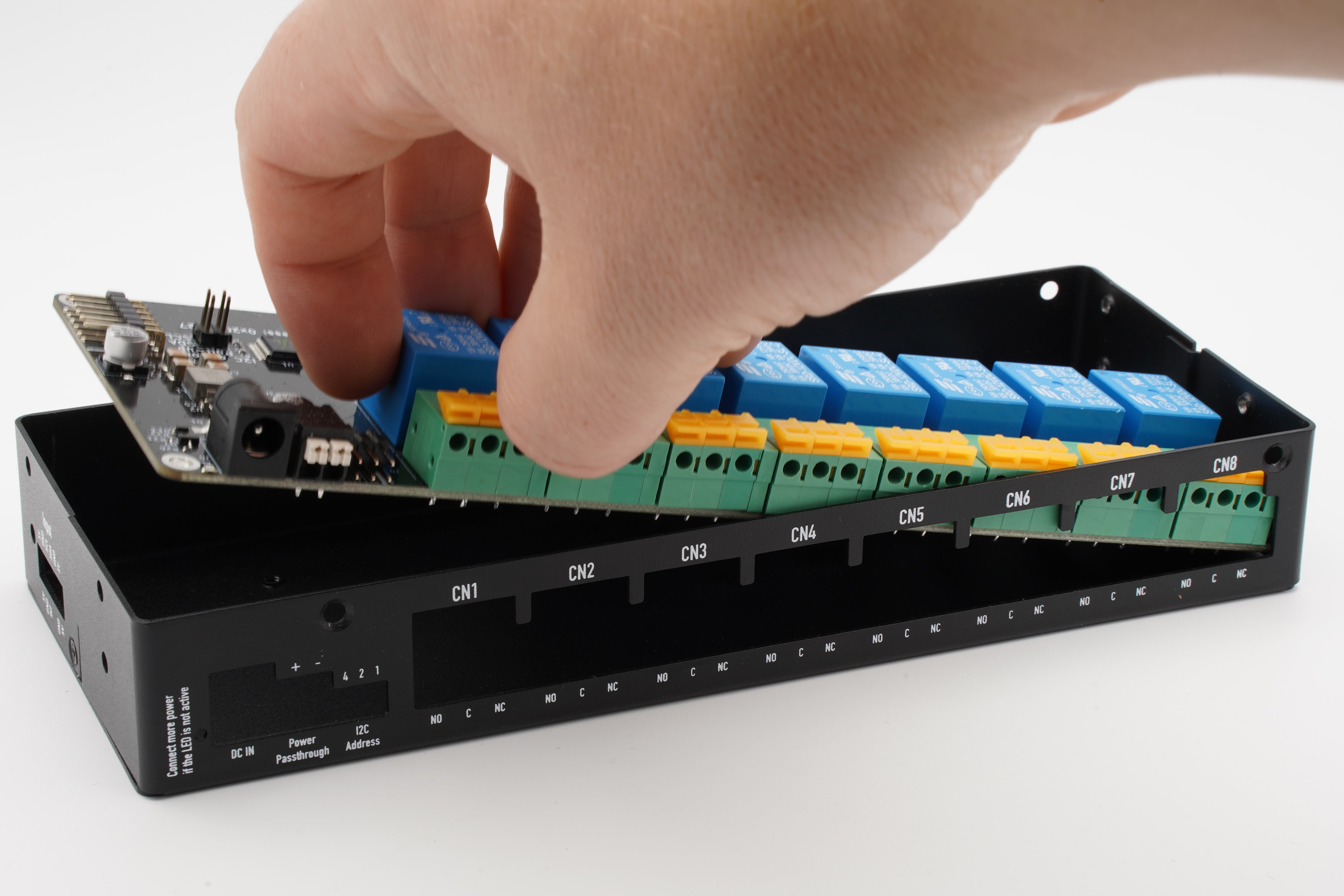 Assembly Instruction BEVRLink 8 Channel Relay Case