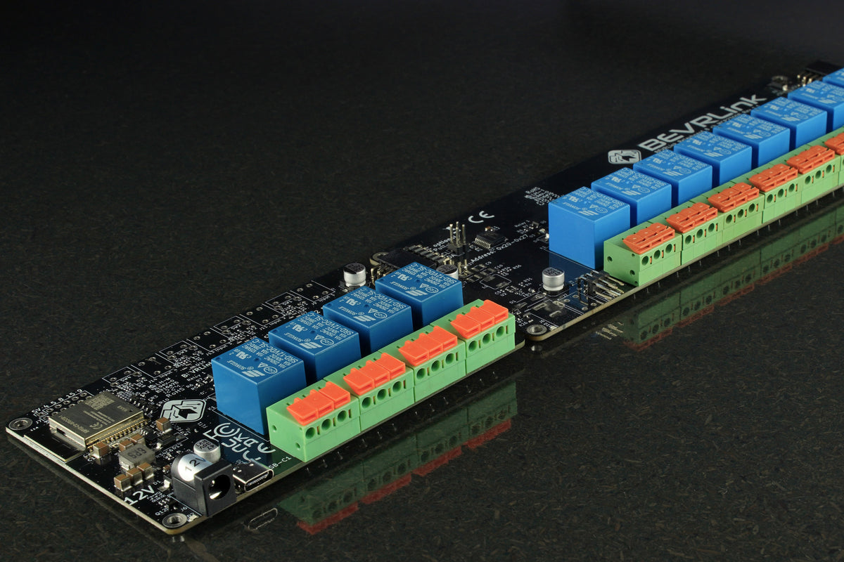 Get Started With BEVRLink 4 Relay + 4 Buttons with inbuilt ESP32 - ESP