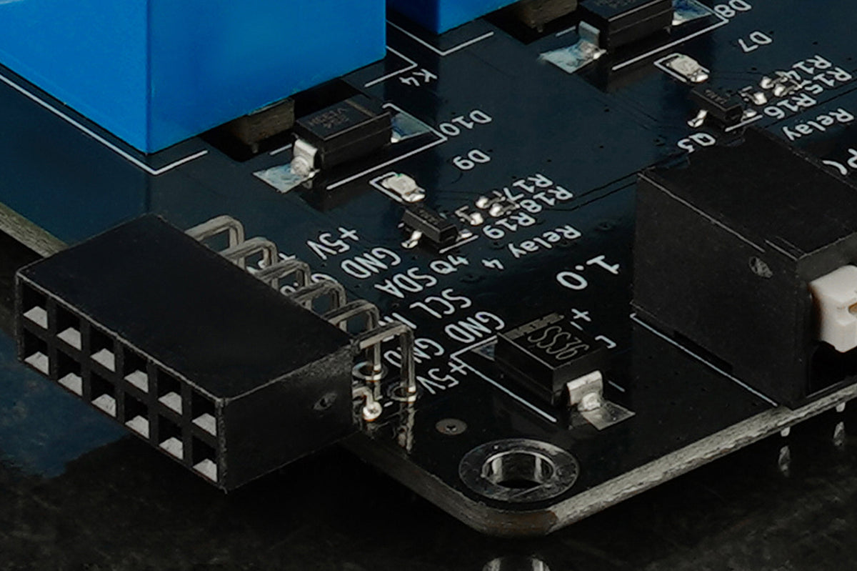 Input and Outputs BEVRLink 8 channel Relay